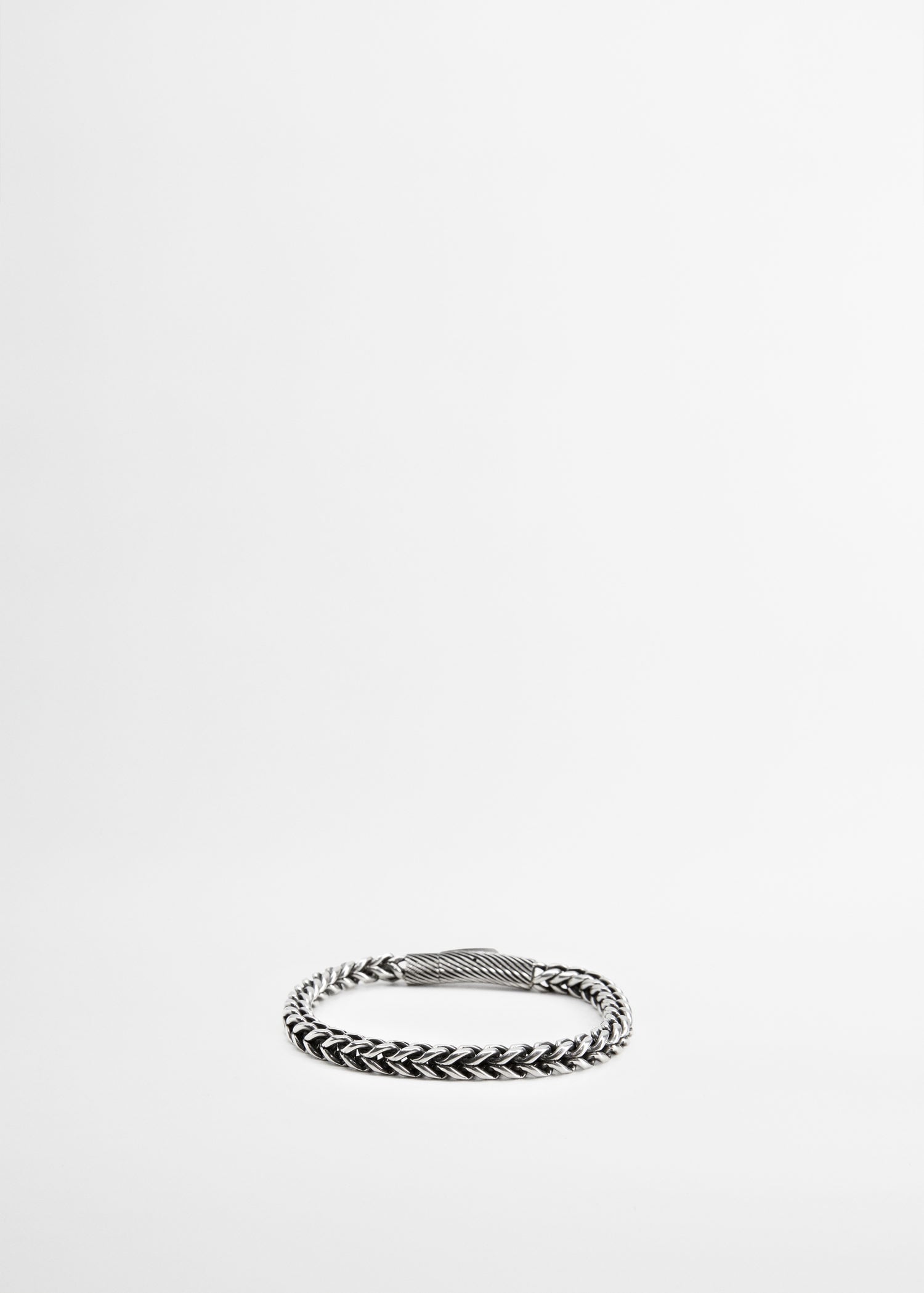 MANGO Stainless Steel Bracelet in Silver | Endource