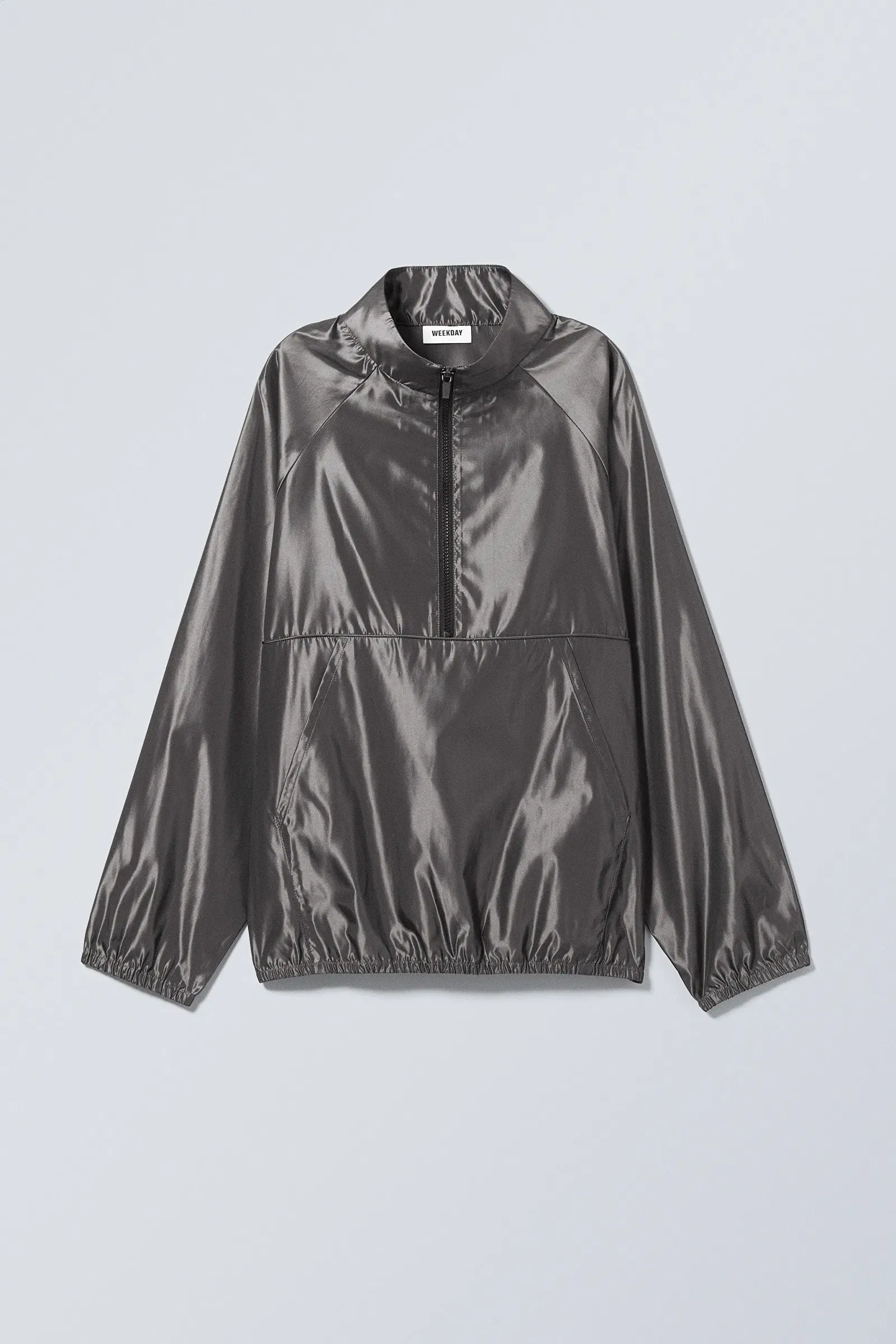 WEEKDAY Ryder Metallic Anorak in Metallic | endource
