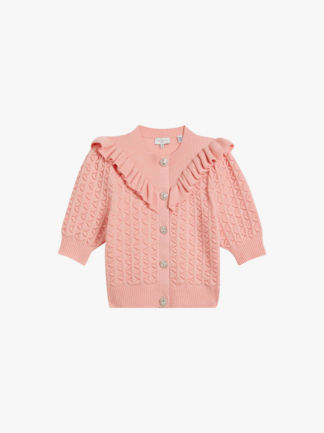 Ted Baker Haniha Cardigan In Pink Endource