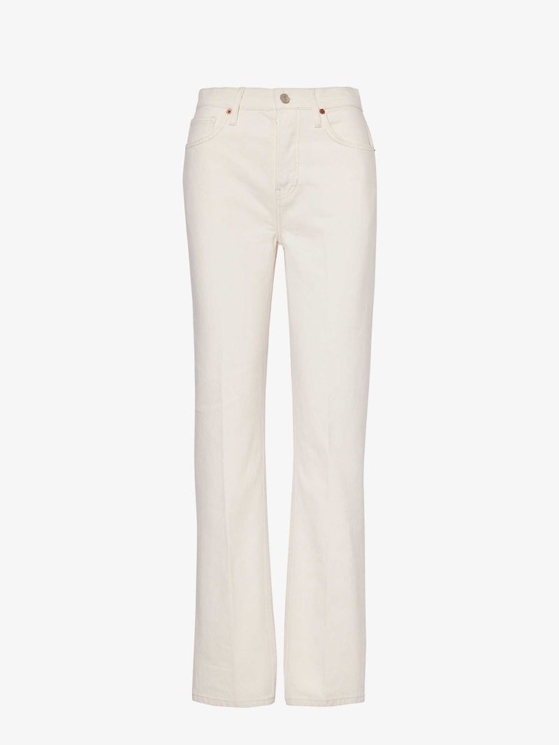 Reformation Reformation X Camille Rowe Rowe Contrast Stitch Straight