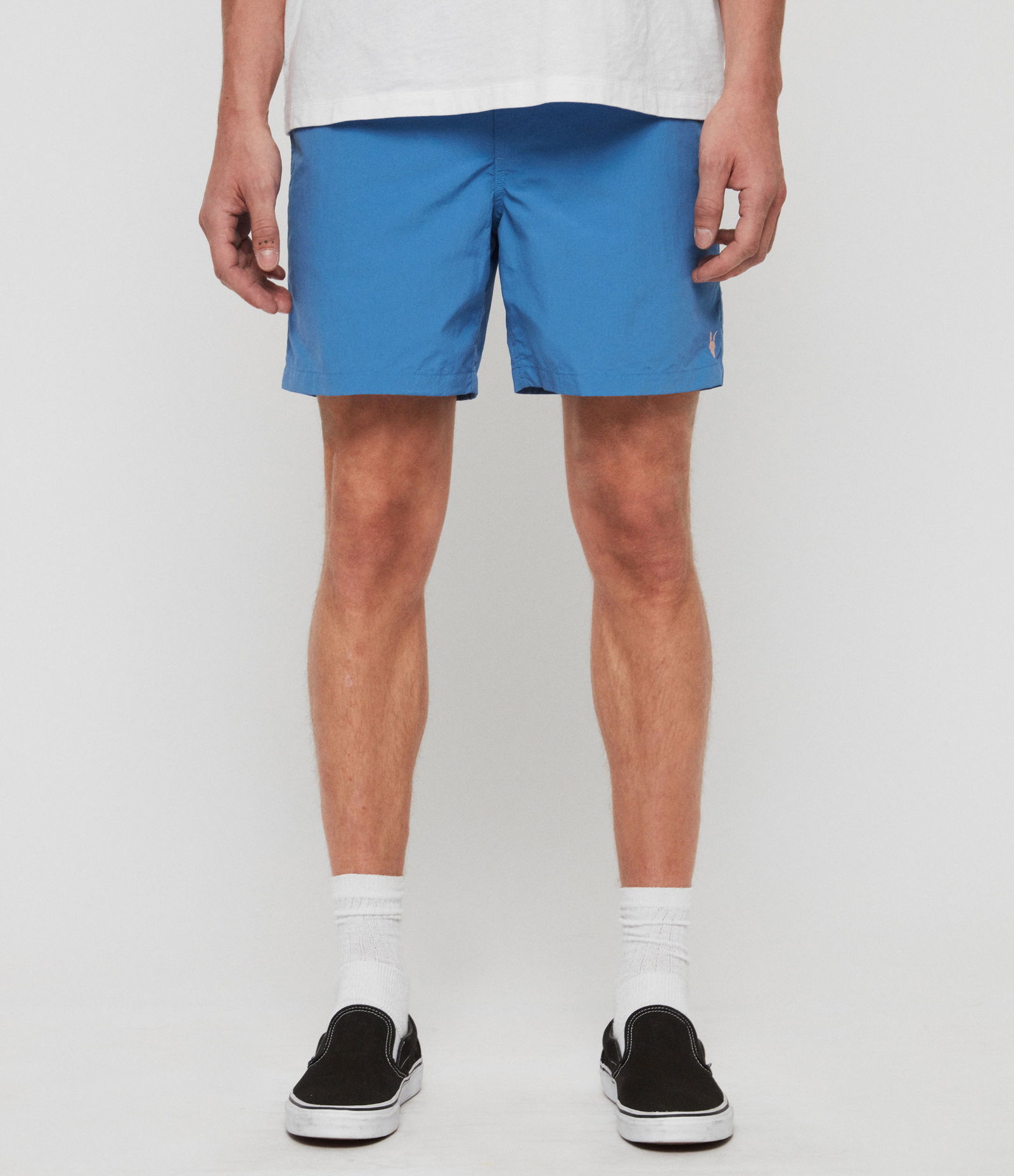 ALLSAINTS Warden Swim Shorts in Atlantic Blue | Endource