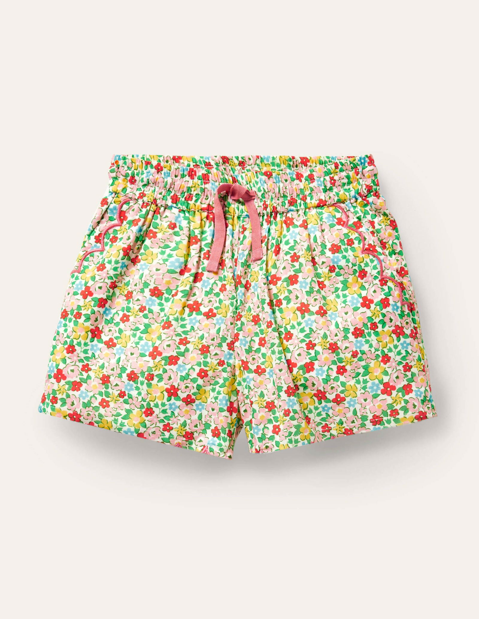 BODEN Woven Shorts in Multi Spring Floral | endource