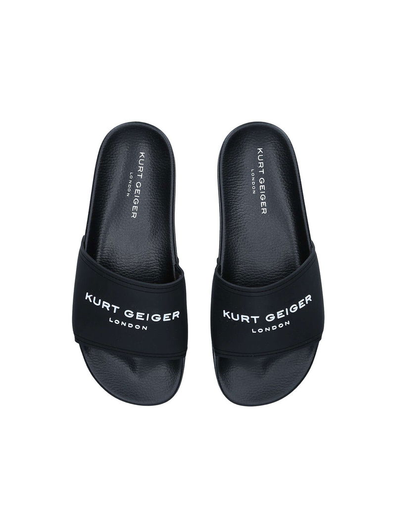 KURT GEIGER LONDON KGL Pool Slider in Black | endource