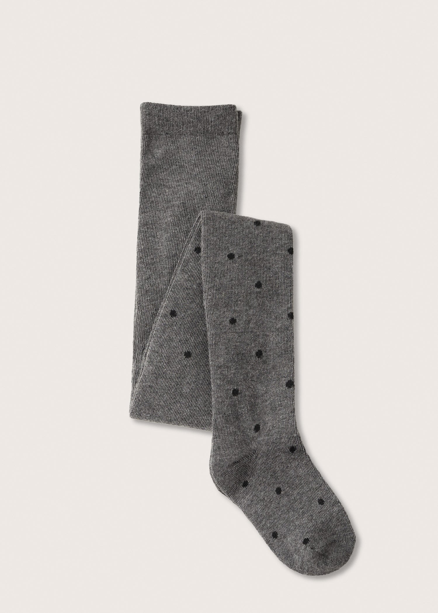 MANGO Polka-Dot Thick Tights | endource