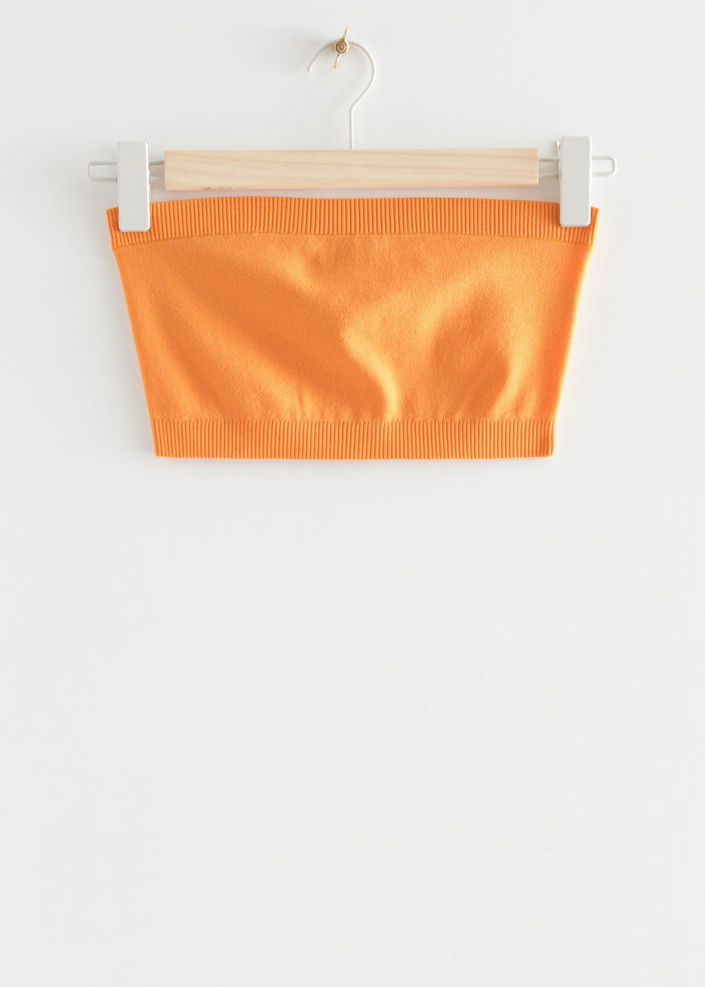 & OTHER STORIES Knitted Mini Tube Top | endource