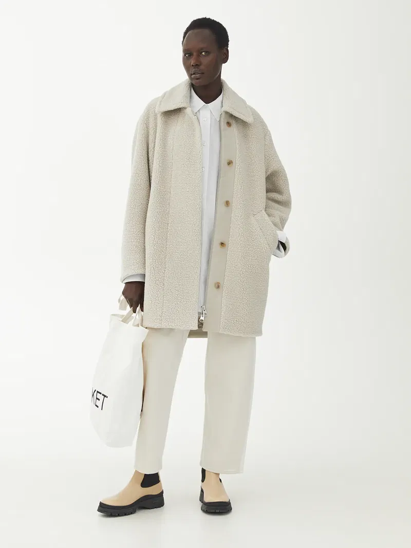 ARKET Oversized Pile Coat | endource
