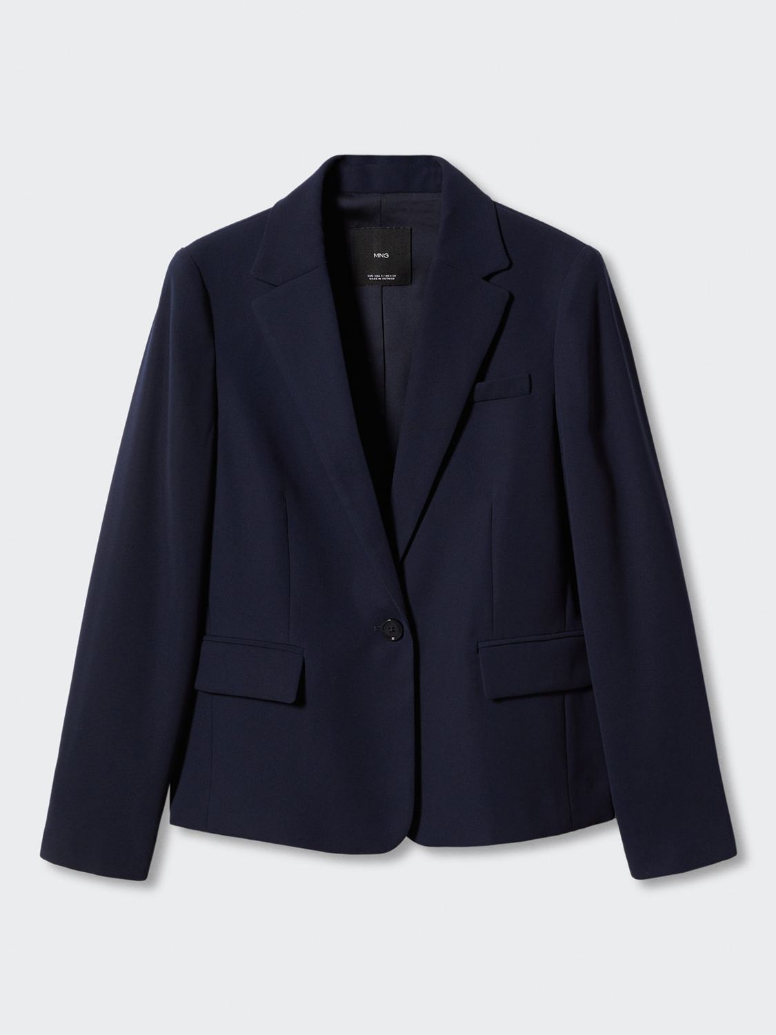 MANGO Valeria Blazer in Navy | endource
