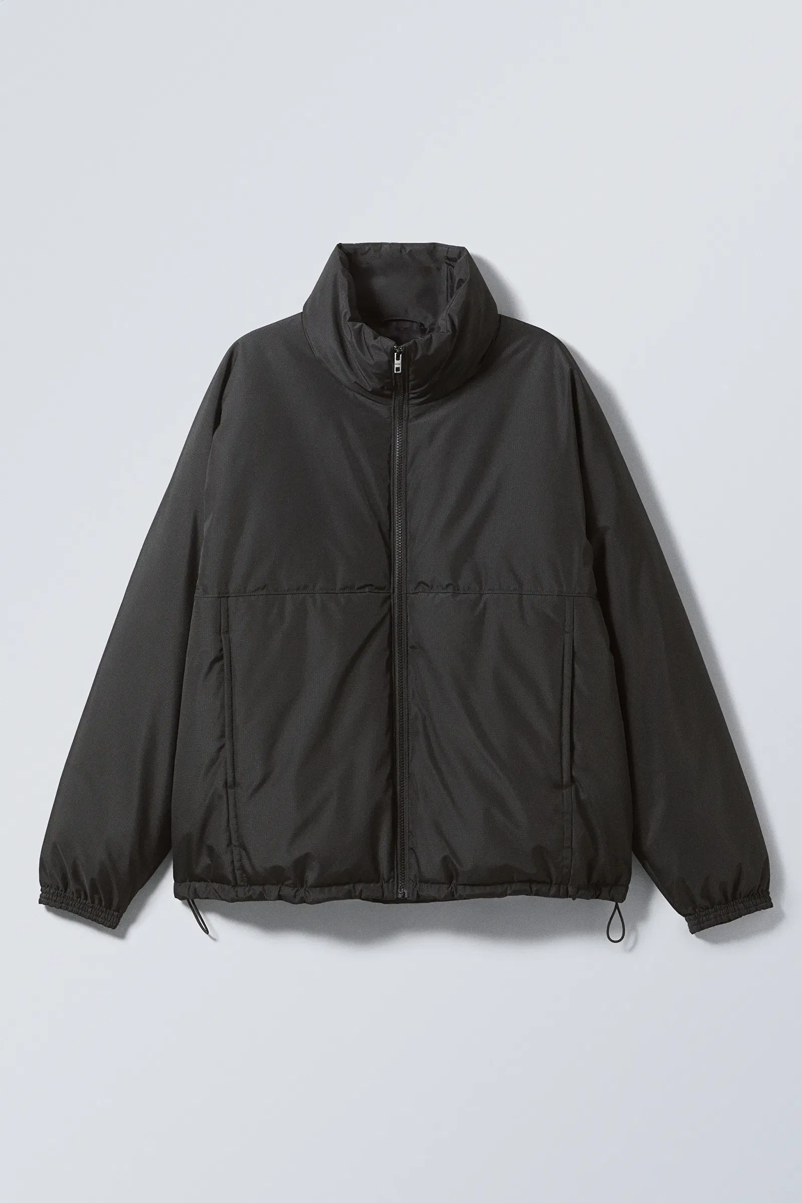 WEEKDAY Nils Puffer Jacket in Black | endource