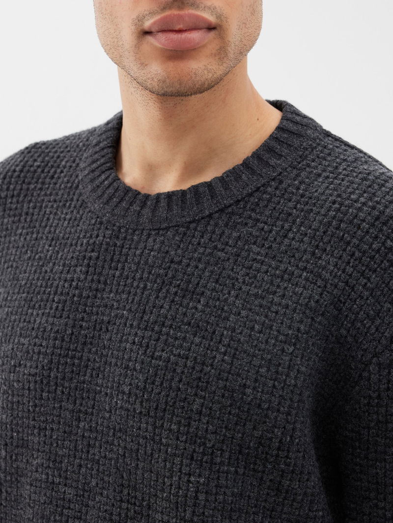 FRAME Crew-Neck Merino-Wool Sweater | endource