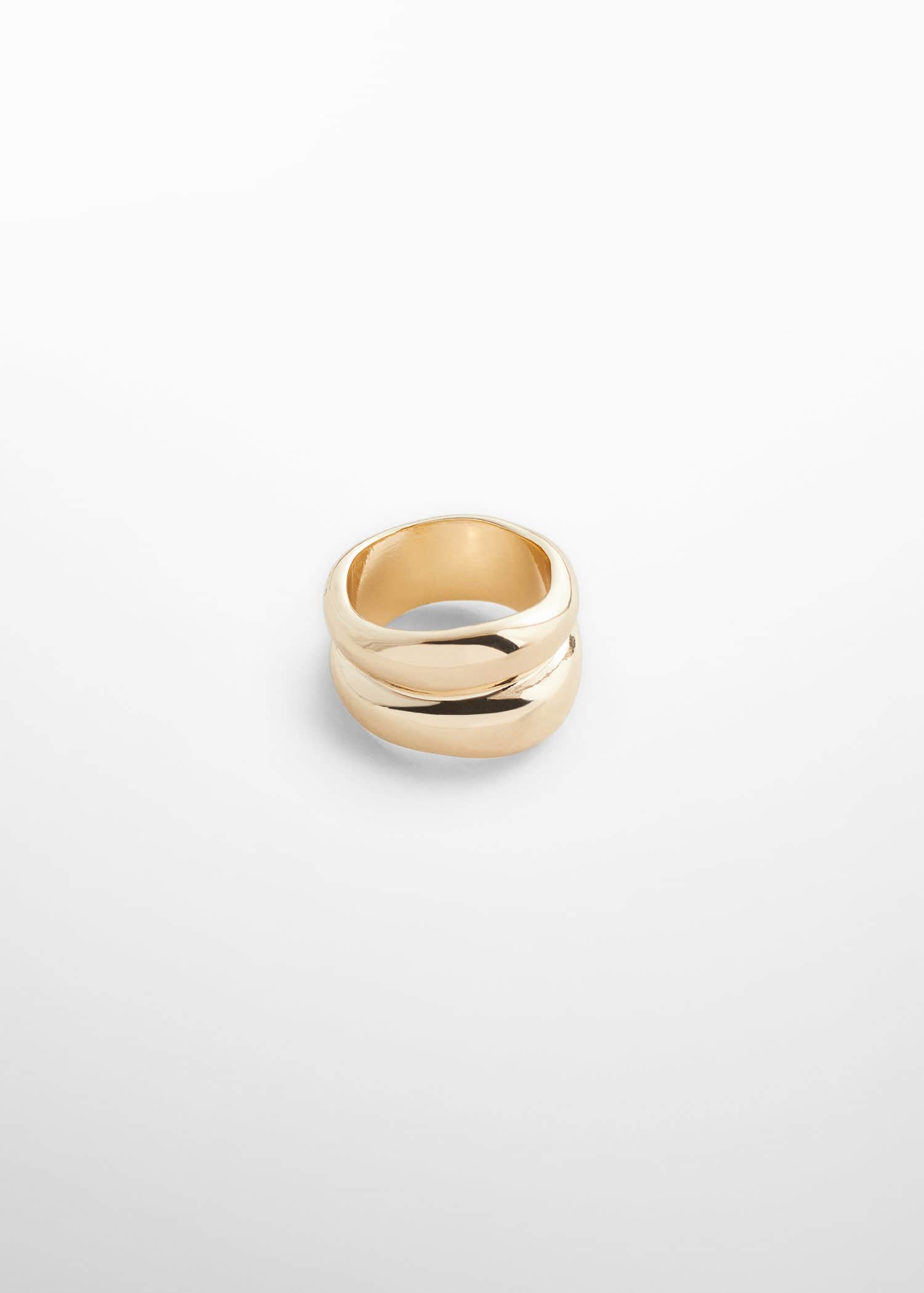 MANGO Gold Metallic Ring | endource