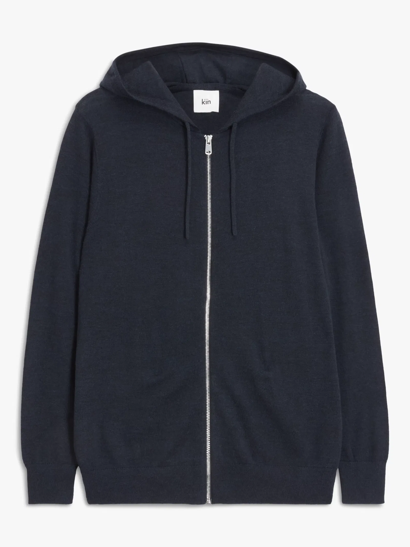 KIN Merino Wool Full Zip Hoodie | endource