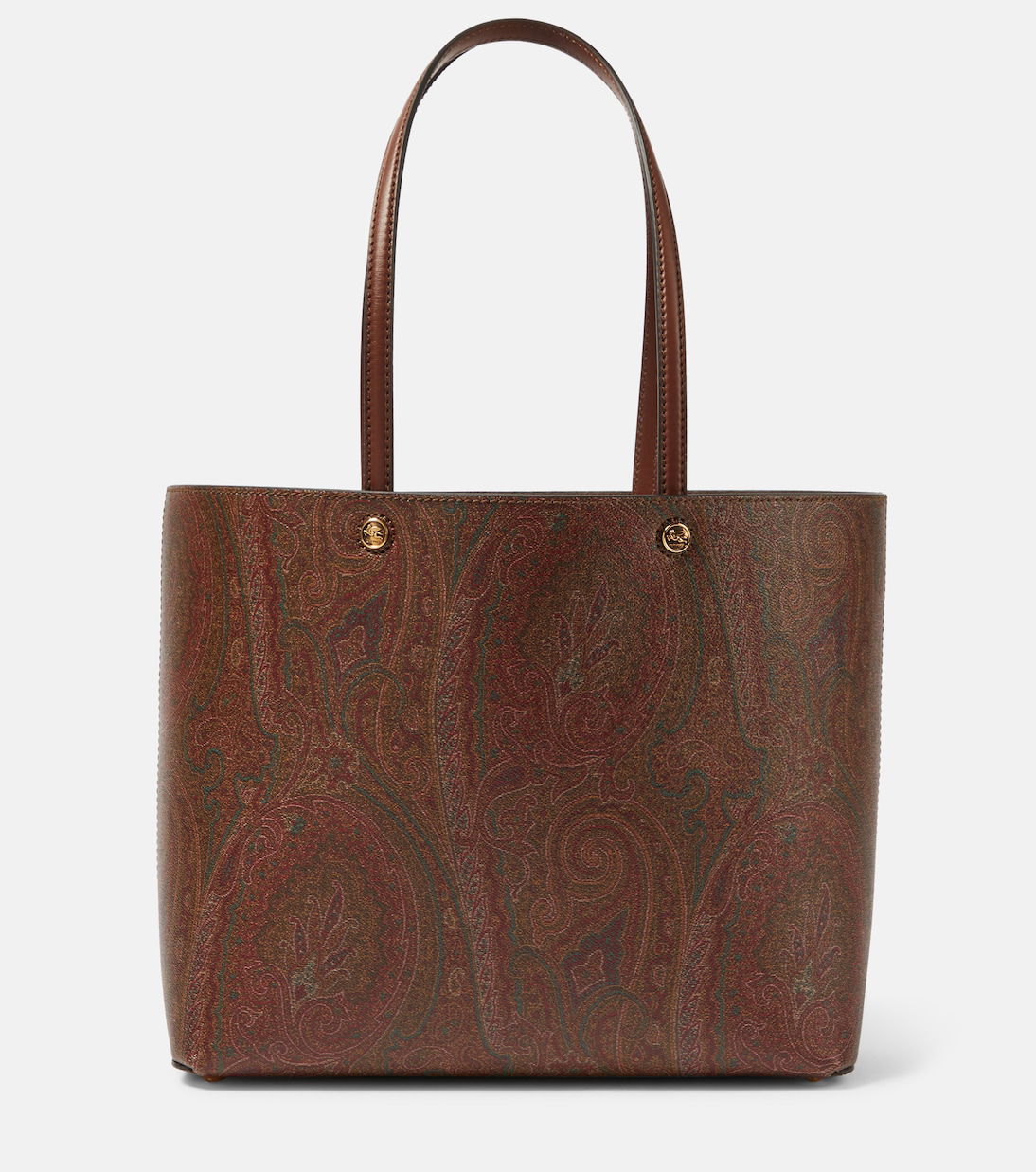 ETRO Essential Medium Leather Tote Bag in Multicoloured | endource