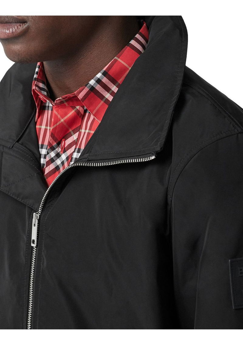 BURBERRY Packaway Hood Shape-Memory Taffeta Jacket | Endource