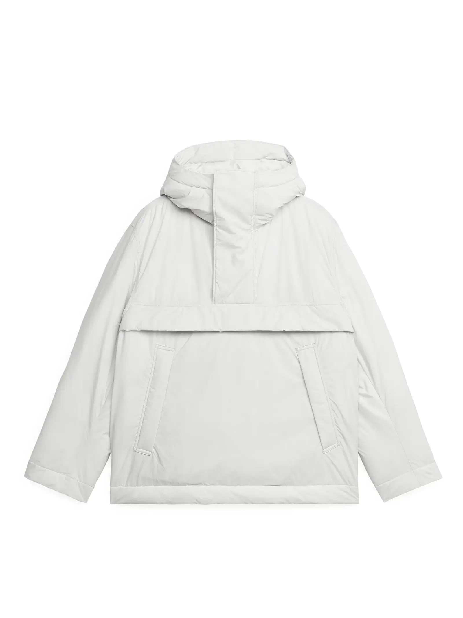 ARKET Padded Anorak in White | endource
