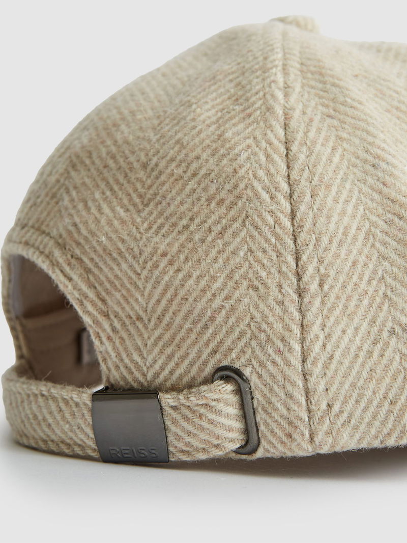 REISS Ashby Wool Blend Baseball Cap | Endource