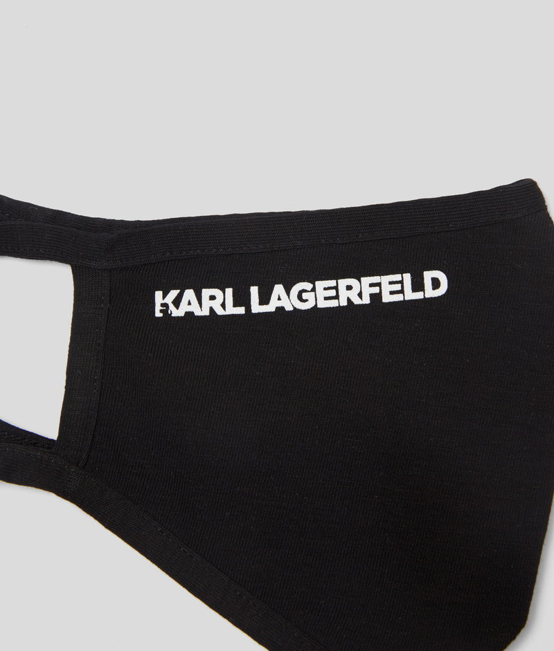 KARL LAGERFELD K/Protect Ikonik Mask Set 2-Pack in Black | Endource