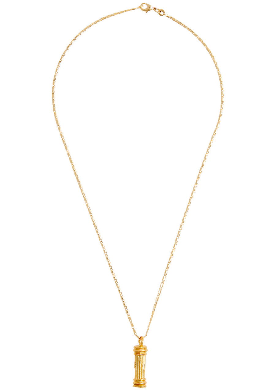 ALIGHIERI The Founding Pillar 24kt Gold-Plated Necklace | endource