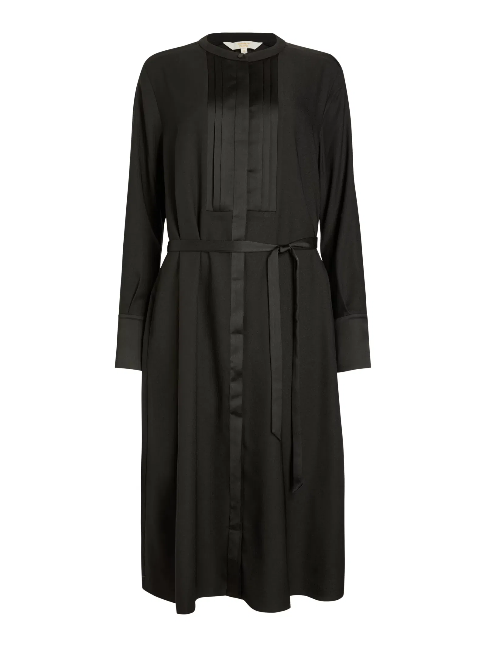 MODERN RARITY Satin Mix Shirt Dress | endource