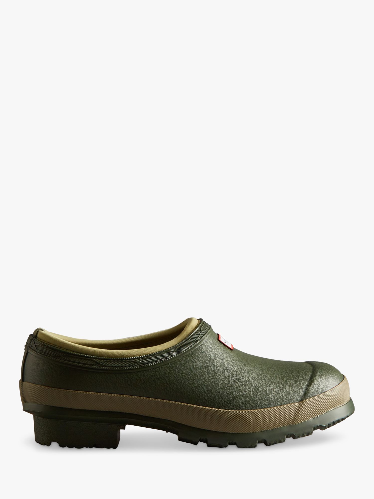 HUNTER Gardener Clog in Dark Green | endource