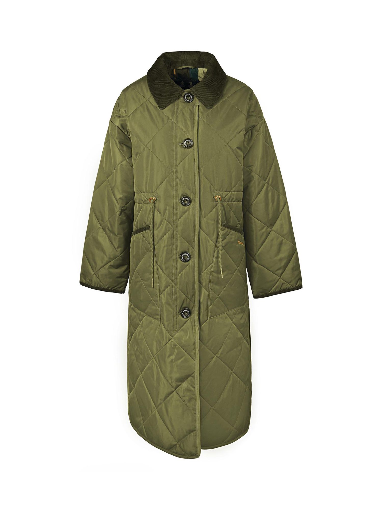 BARBOUR Bonnyrigg Quilted Longline Jacket | endource