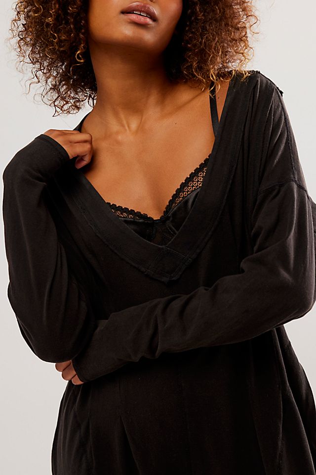 FREE PEOPLE Intimately - All Nighter Romper in Purple Moon | endource