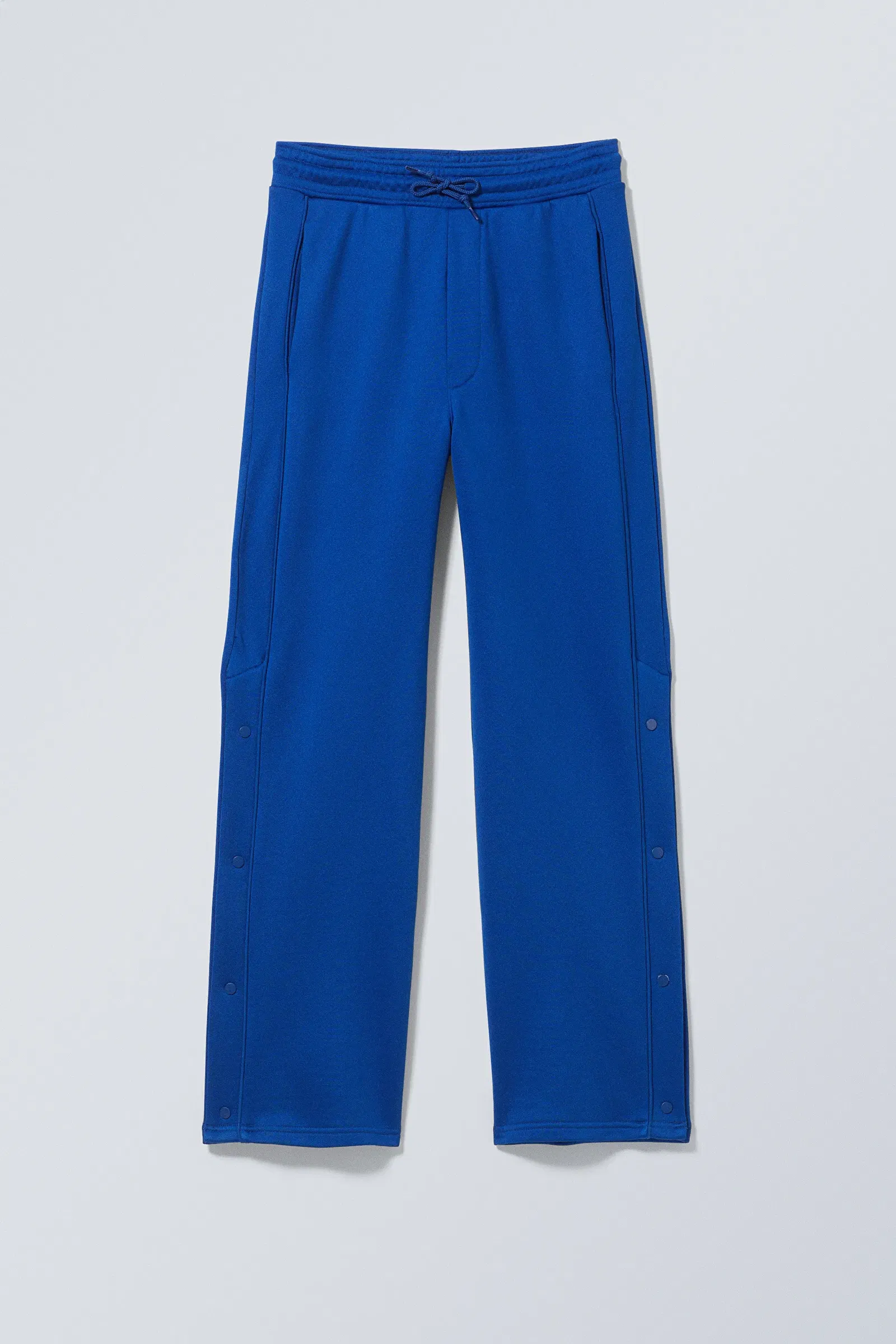 WEEKDAY Raheem Tracksuit Trousers in Cobalt Blue | Endource