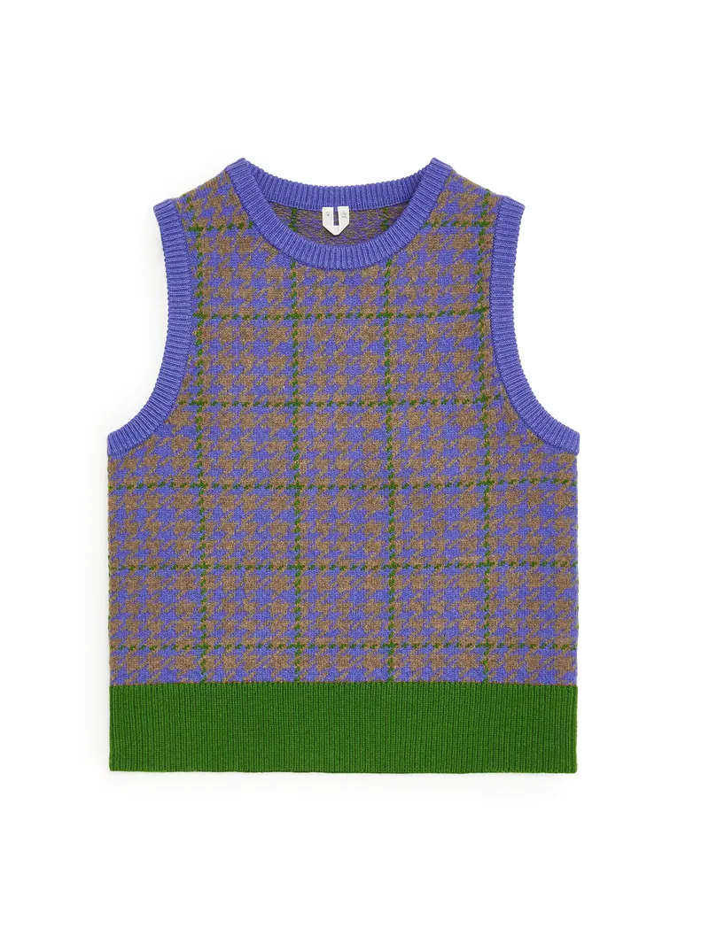 ARKET Wool Jacquard Vest | Endource