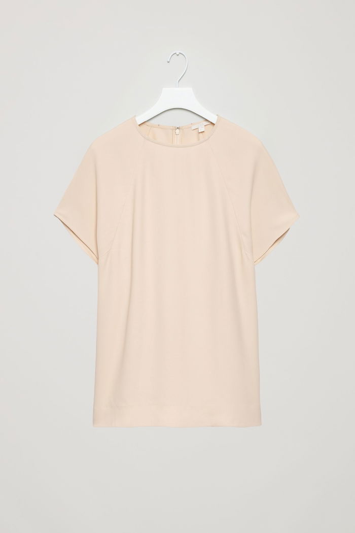 COS Boxy Crepe Top | endource