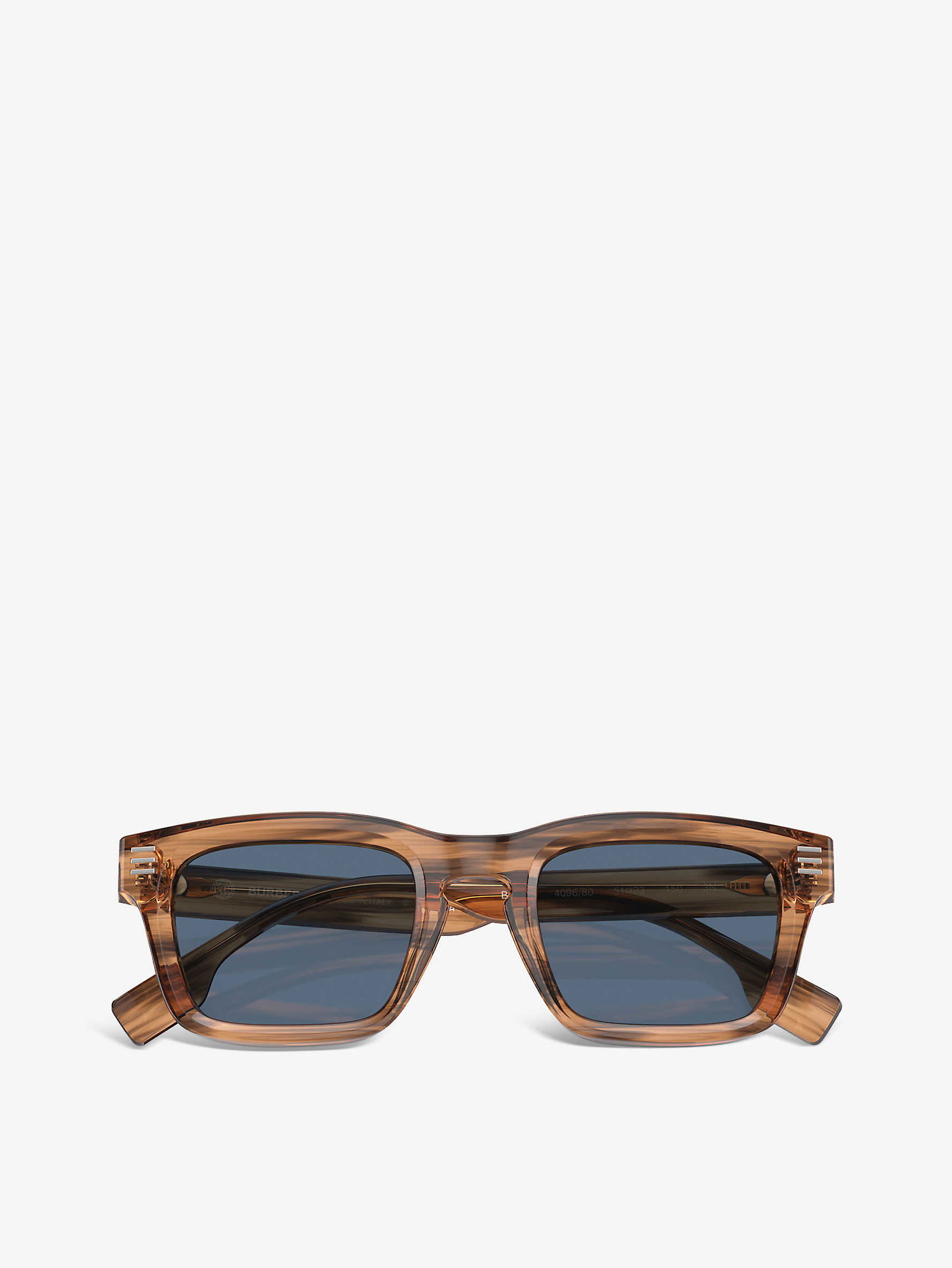 BURBERRY Rectangle-Frame Acetate Sunglasses in BROWN | endource