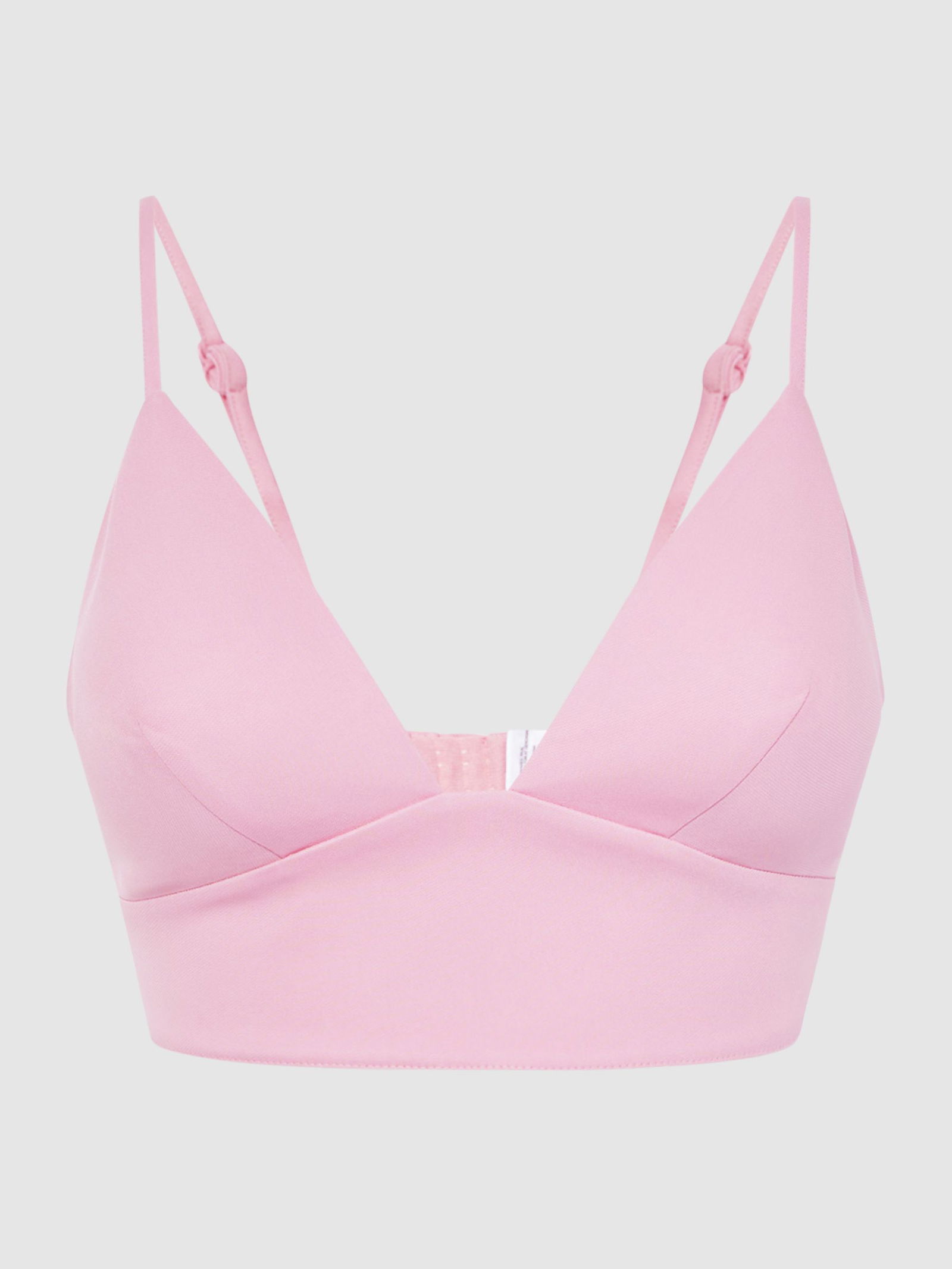 REISS Blair Bralette Top in Pink | endource