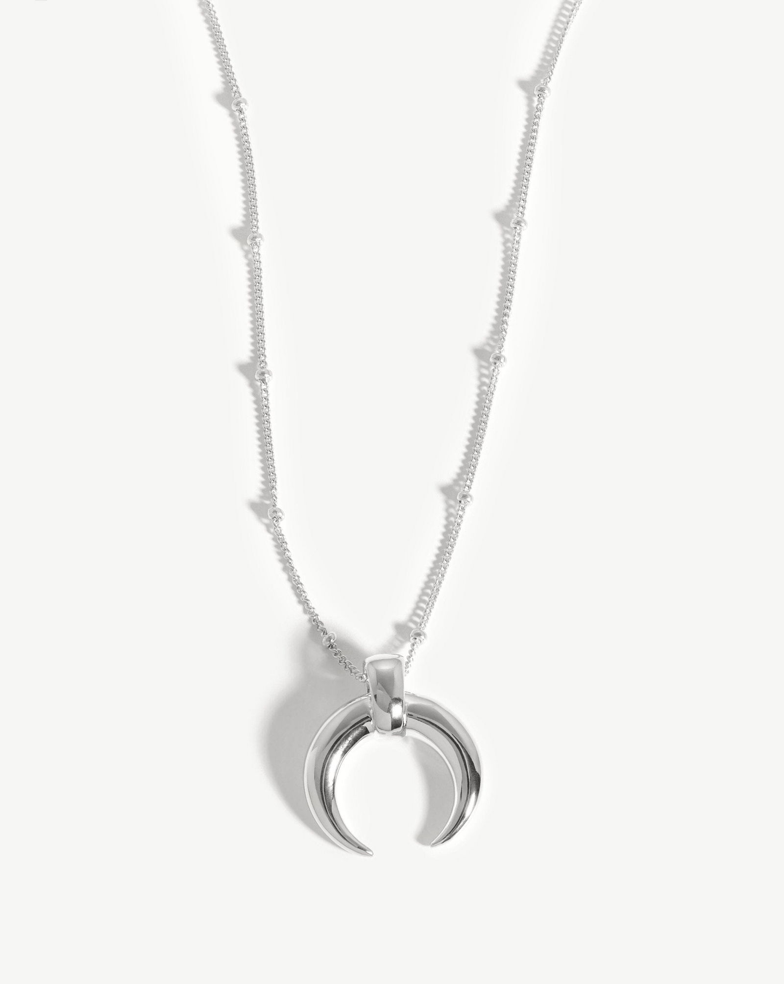 MISSOMA Missoma x Lucy Williams - Large Horn Necklace | endource