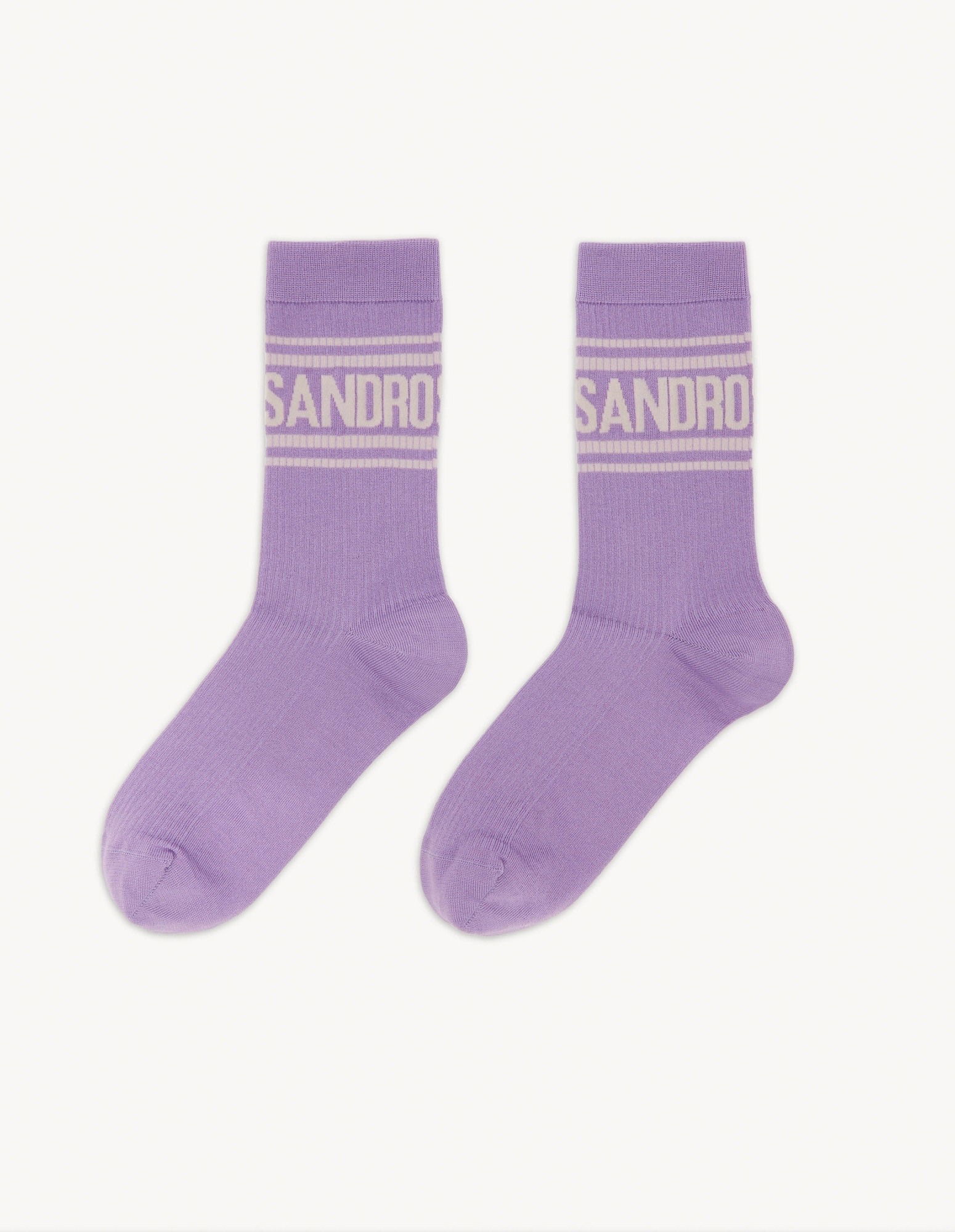 SANDRO Socks With Sandro Logo And Stripes | endource