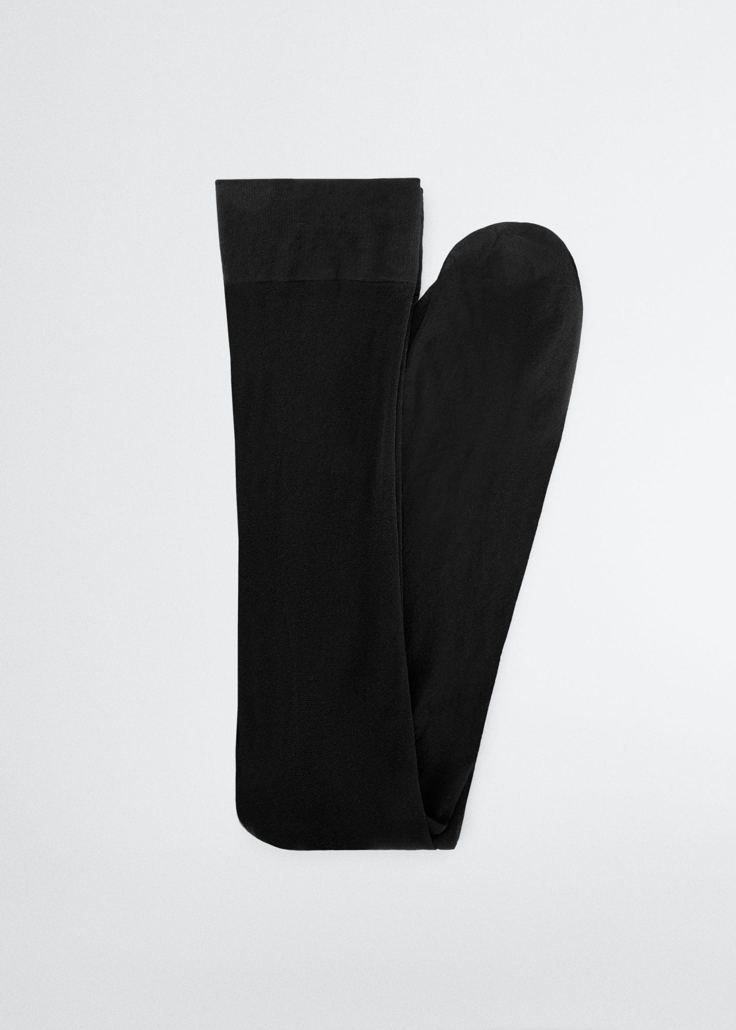MANGO Thin Veiled Tights in Black | Endource