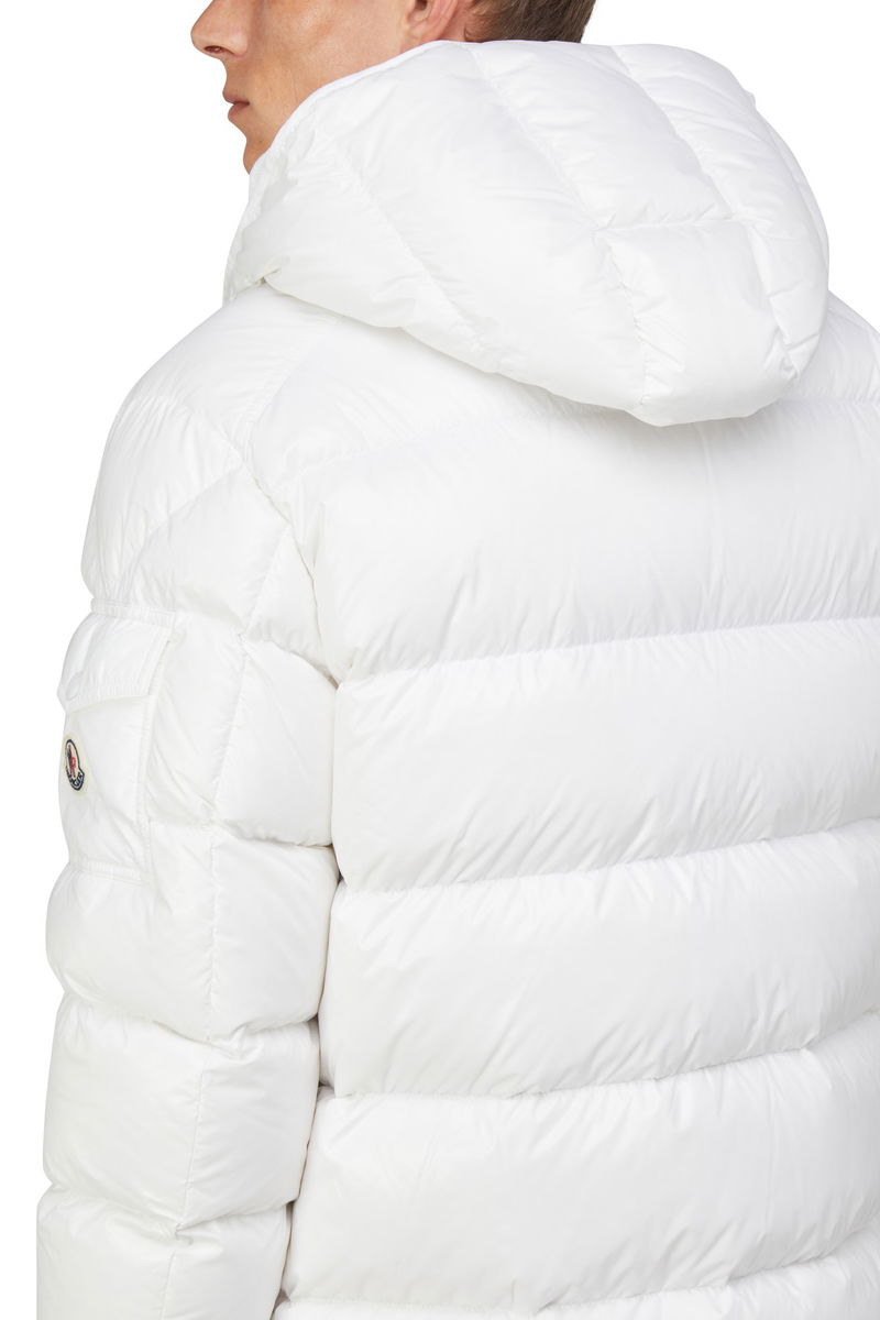 MONCLER Maya Puffer Jacket in White | endource
