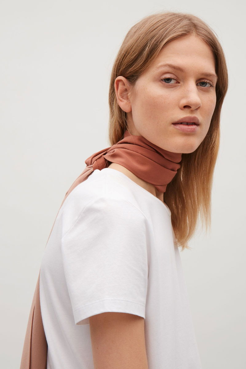 COS Long Silk Scarf | endource