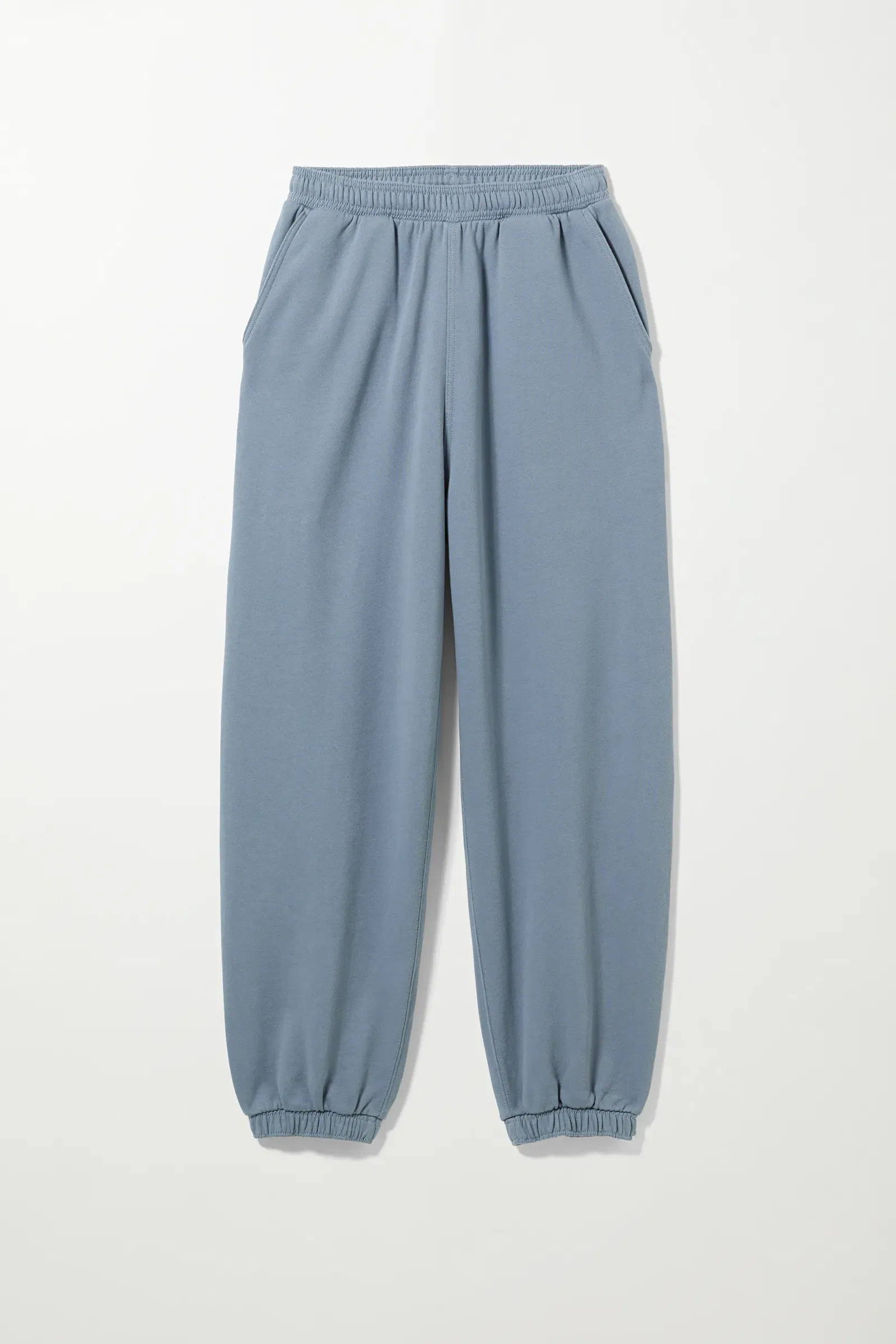 WEEKDAY Ethan Oversized Sweatpants in Light Blue | endource