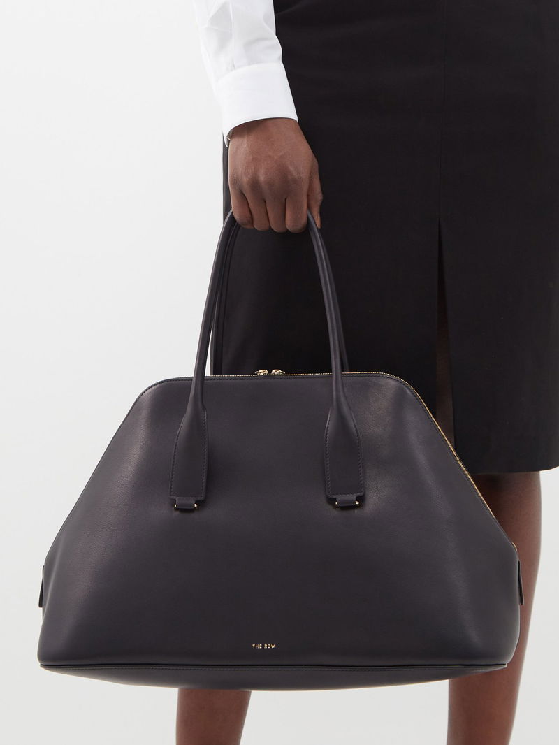 THE ROW Devon Leather Handbag | endource