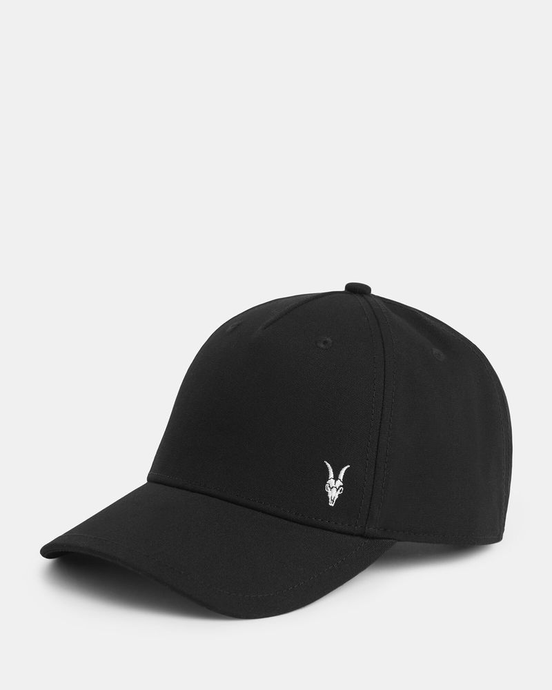 ALLSAINTS Fen Baseball Cap in BLACK/MATTE BLACK | Endource