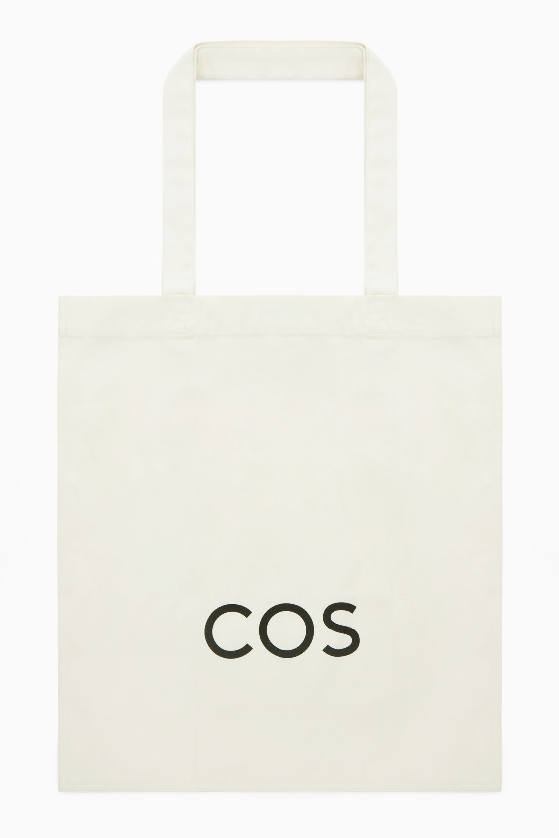 COS COS Canvas Tote Bag in OFF-WHITE | endource