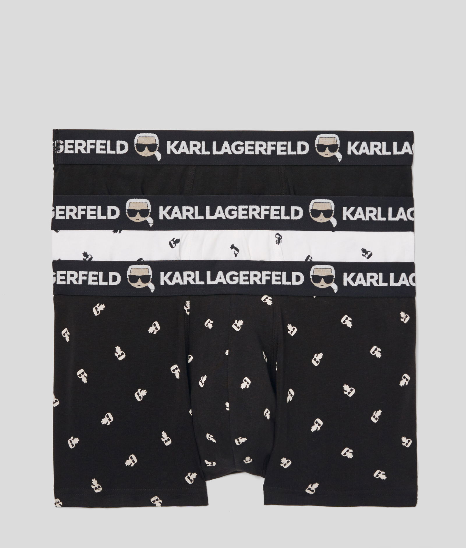 KARL LAGERFELD Ikonik Trunks Multi Set in Multi | endource