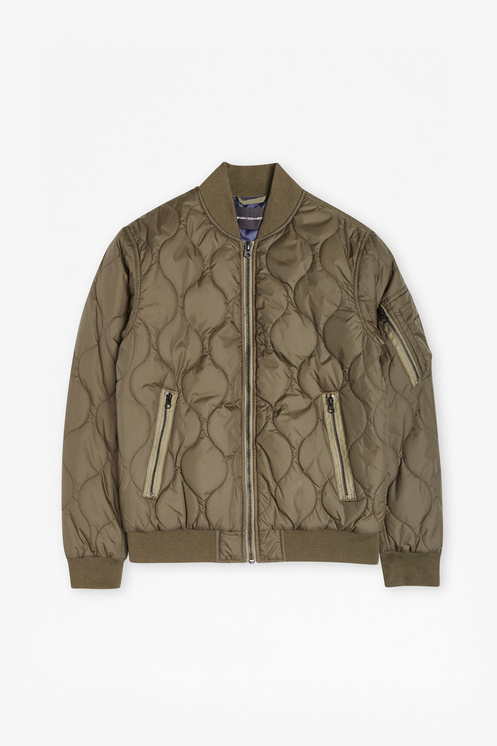 FRENCH CONNECTION Onion Quilted Jacket | endource
