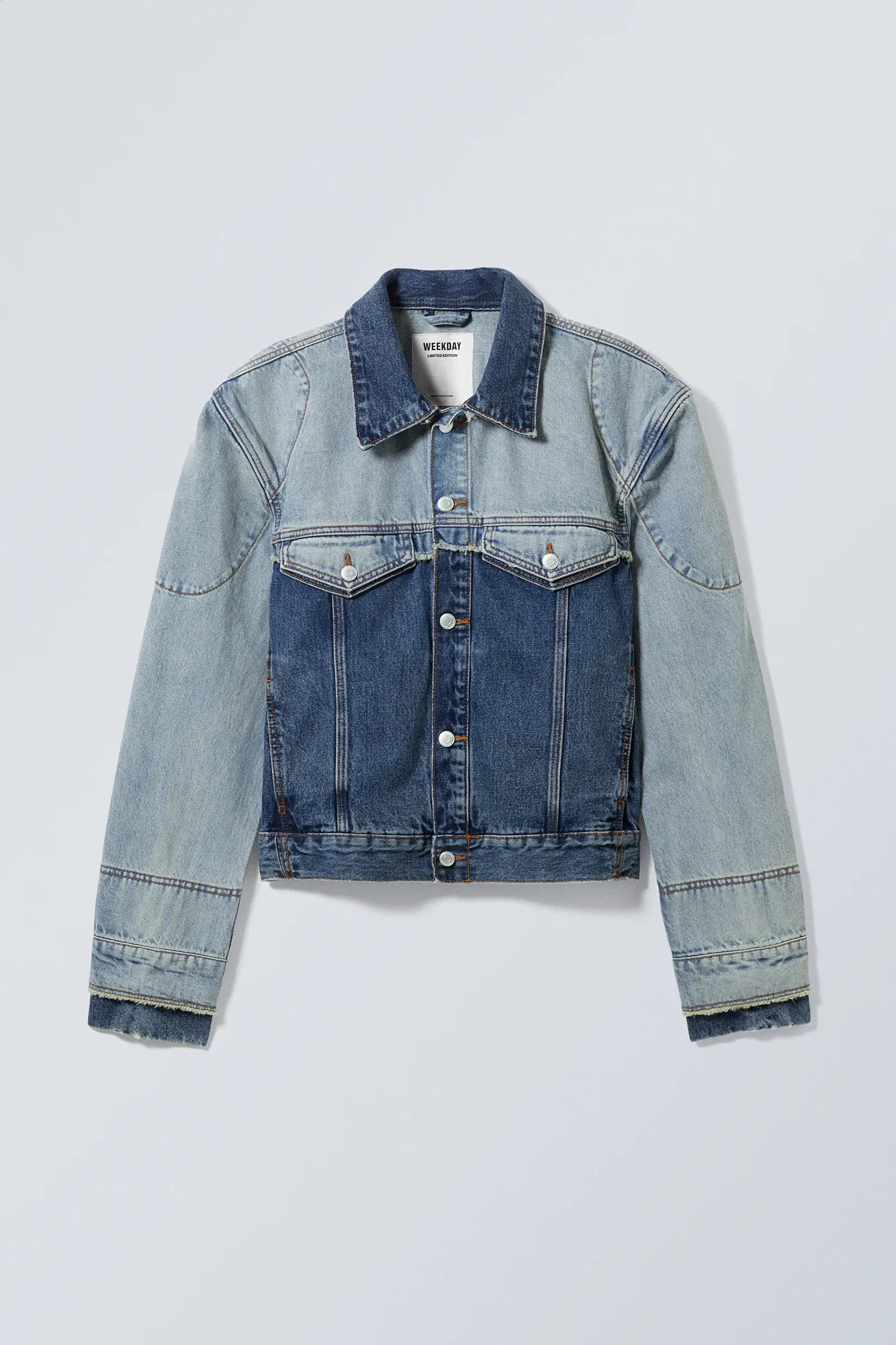 WEEKDAY Tuesday Jacket in Blue Mix | endource