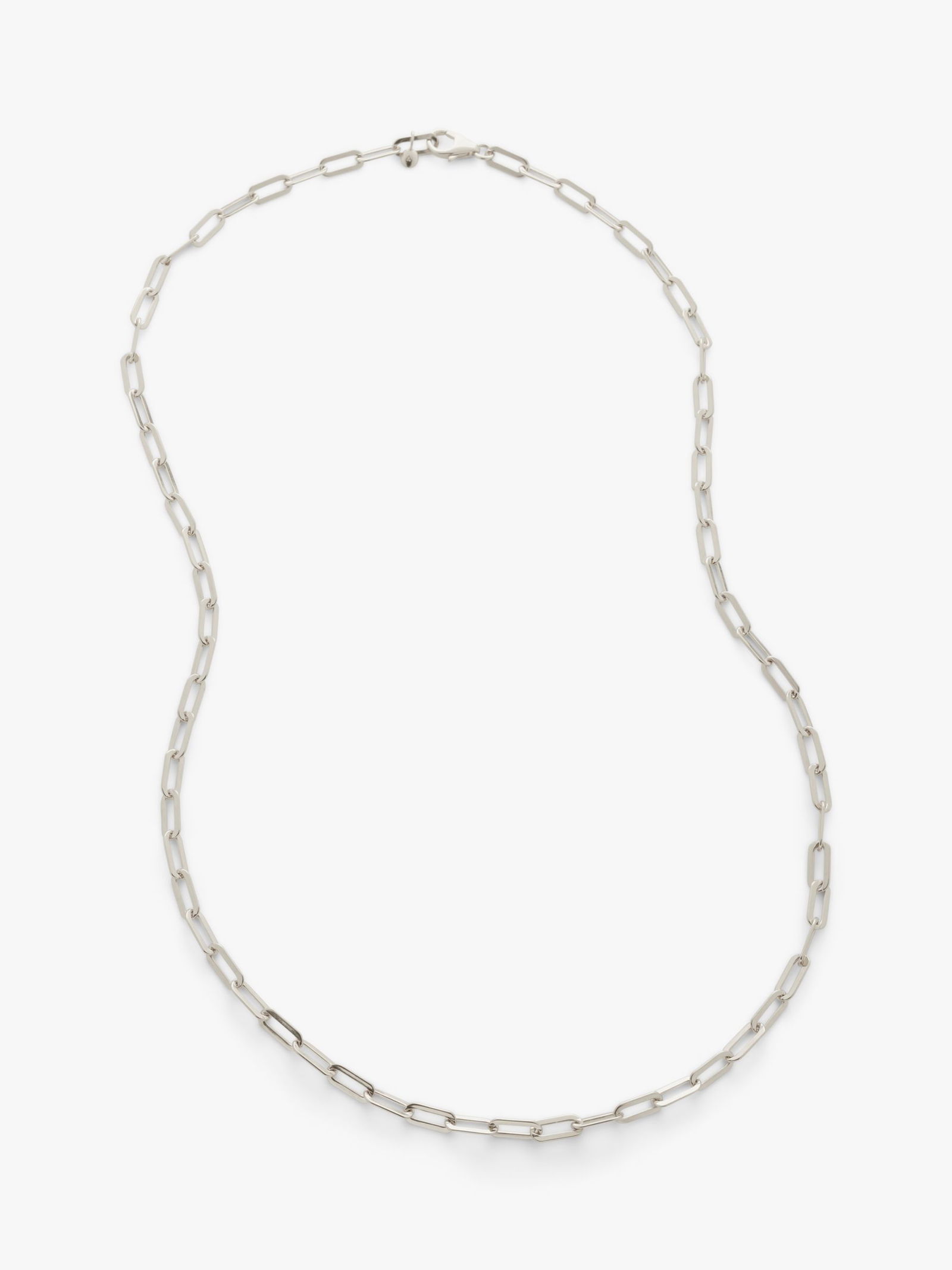 MONICA VINADER Long Paperclip Chain Necklace | endource