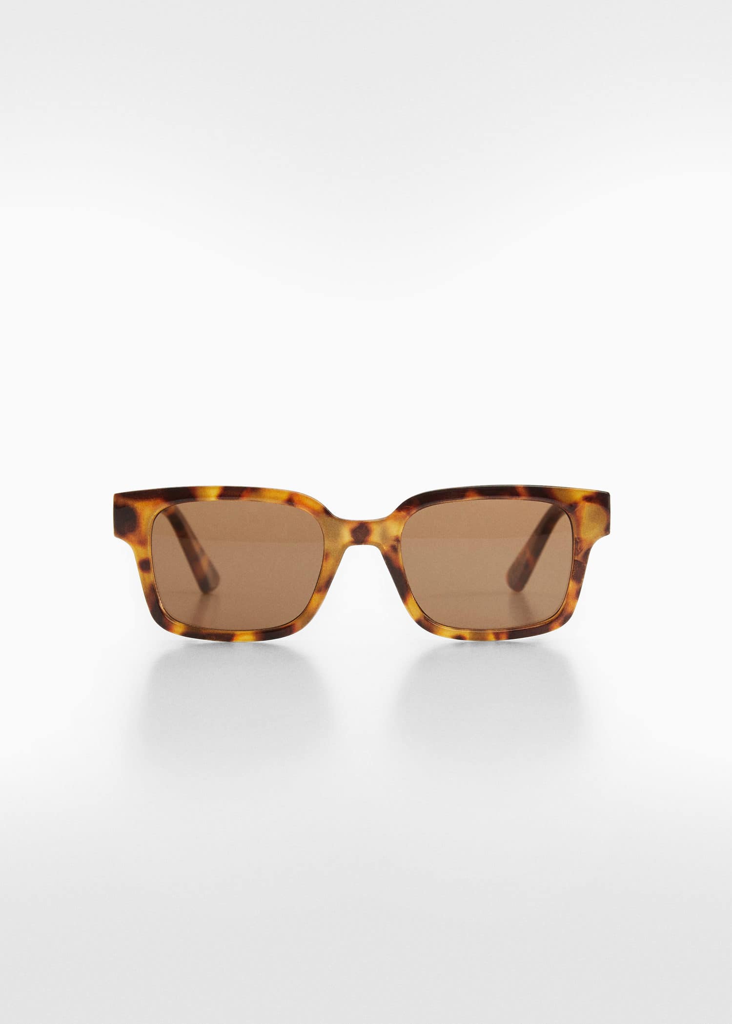 MANGO Squared Frame Sunglasses | Endource