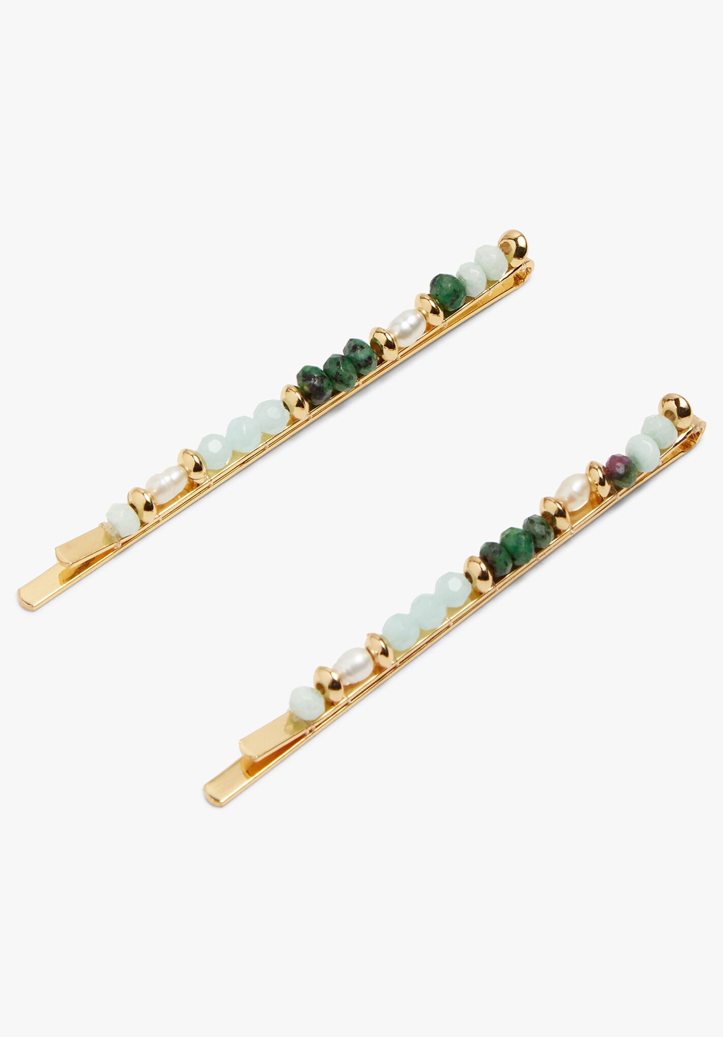 HUSH Azalea Semi Precious Hair Slides | endource