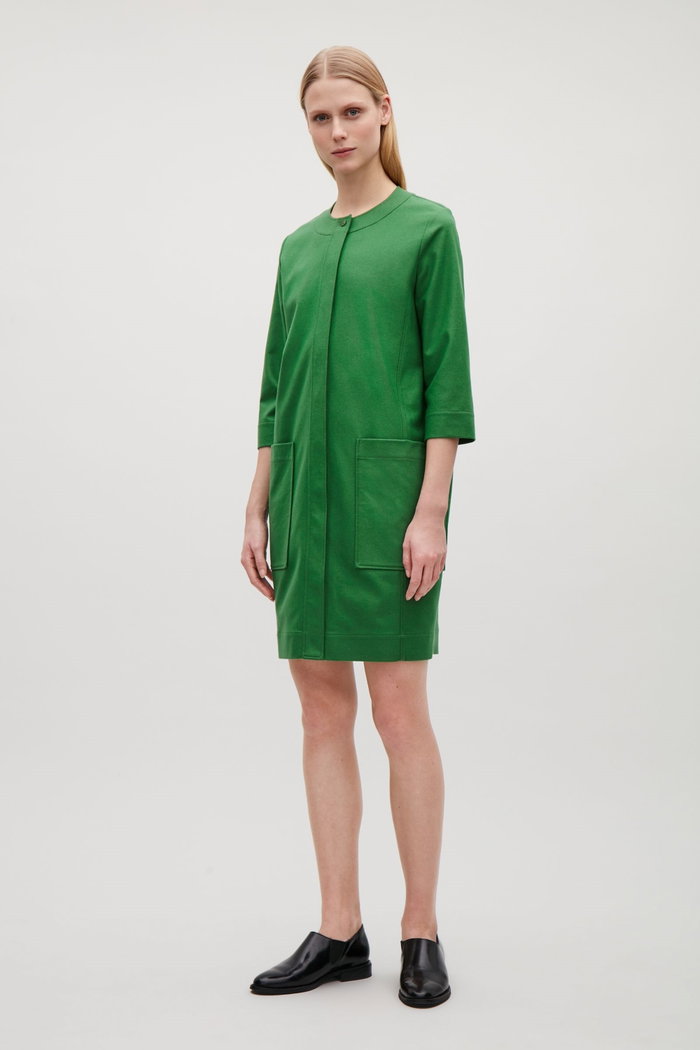 COS Cocoon Wool Dress | endource