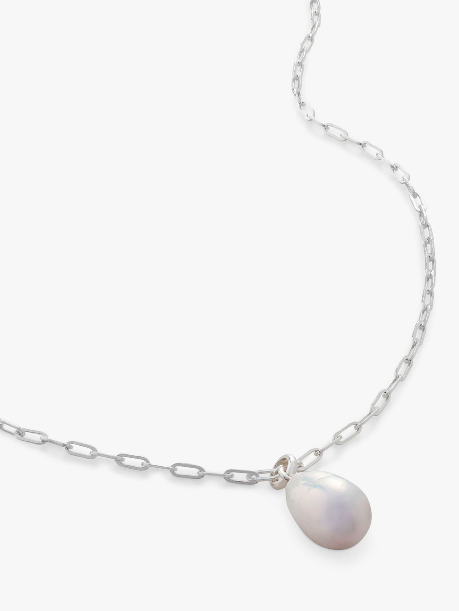 MONICA VINADER Paperclip Choker Necklace in Gold | endource