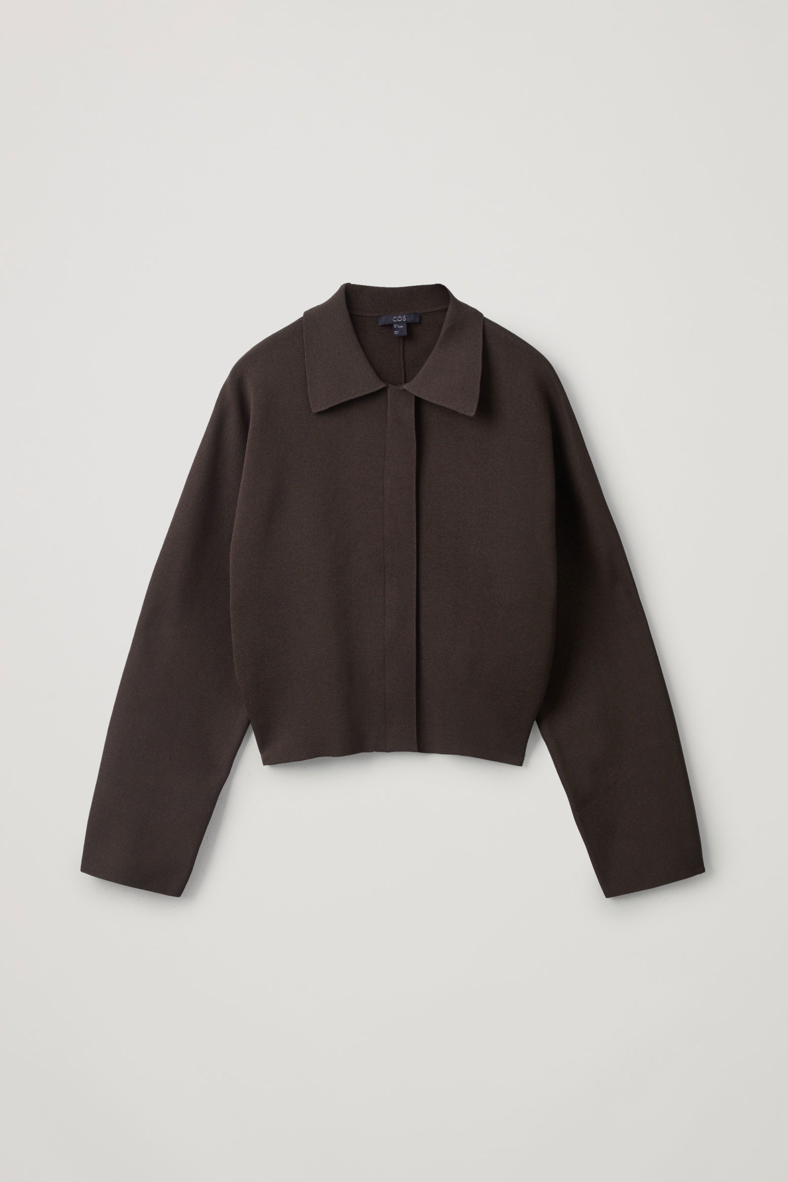 COS Knitted Cropped Jacket | endource