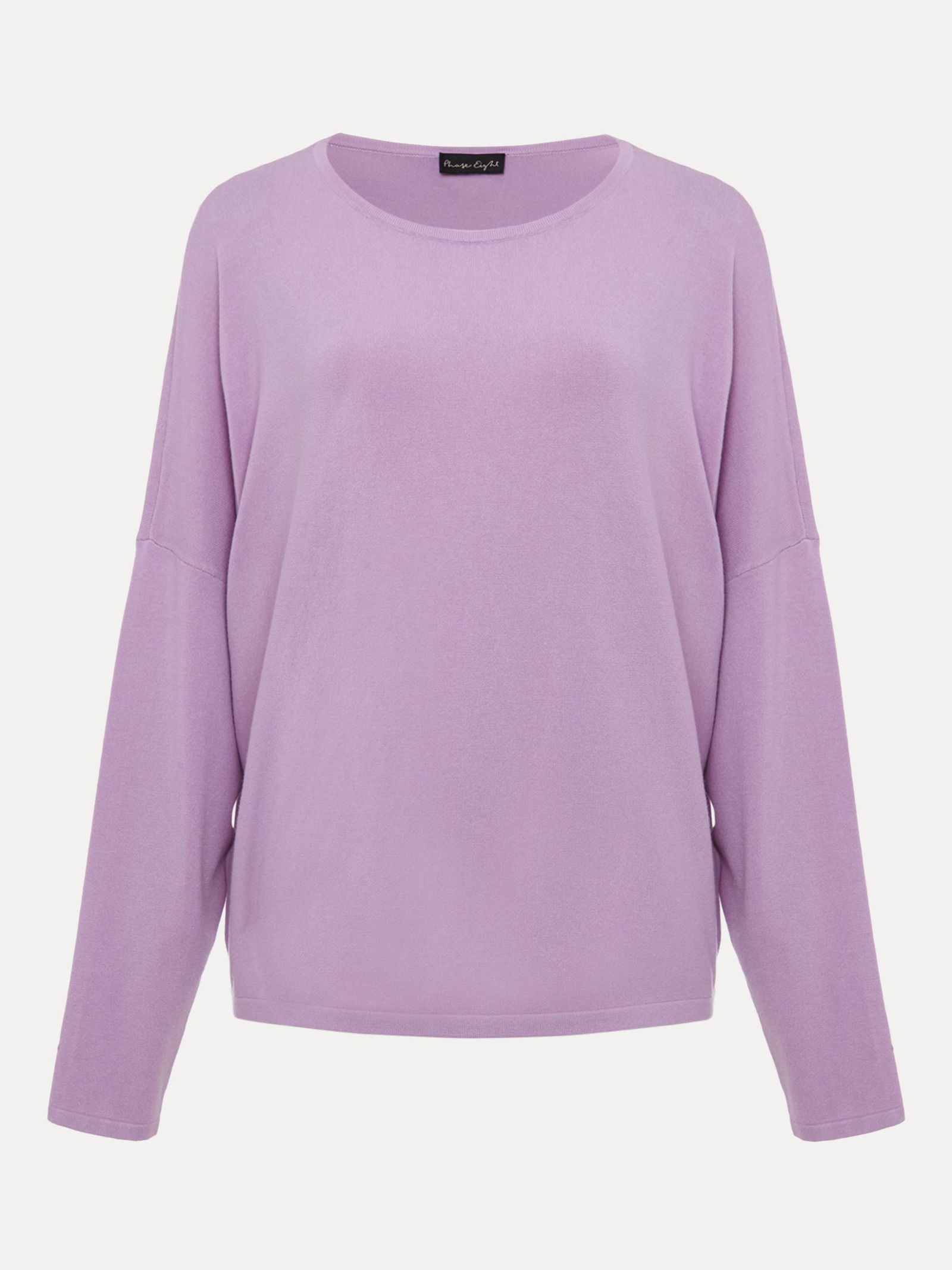 PHASE EIGHT Olivian Drop Shoulder Jersey Top in Cornflower | endource