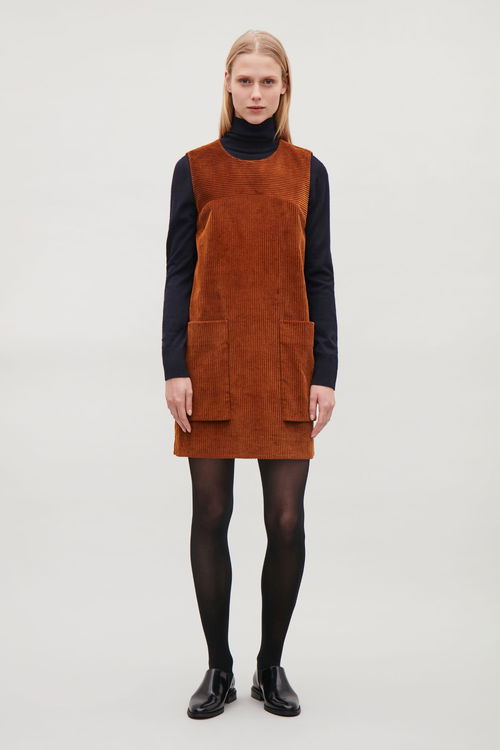COS A-line Corduroy Dress | endource